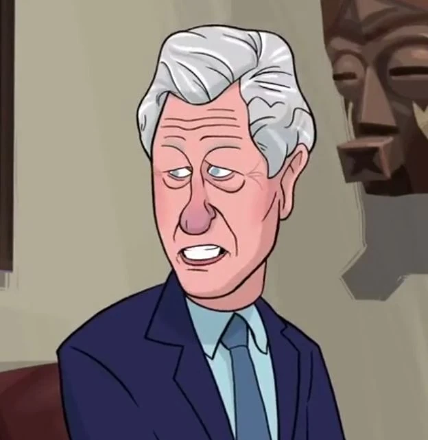 Bill Clinton Cartoon