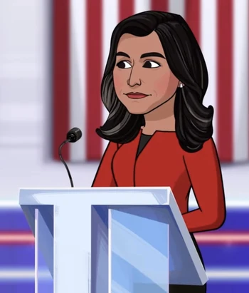 Tulsi Gabbard | Our Cartoon President Wiki | Fandom