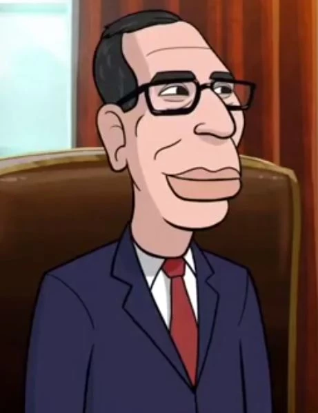 Steven Mnuchin | Our Cartoon President Wiki | Fandom