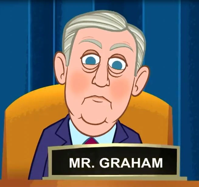 Lindsey Graham Gallery | Our Cartoon President Wiki | Fandom