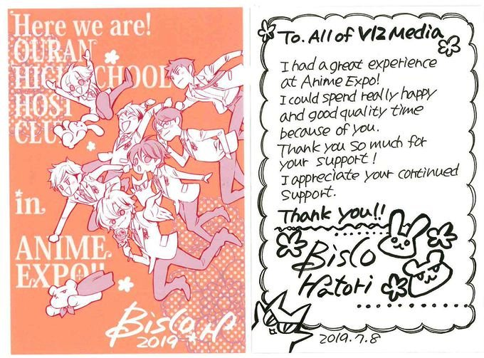 Bisco Hatori | Ouran High School Host Club Wiki | Fandom