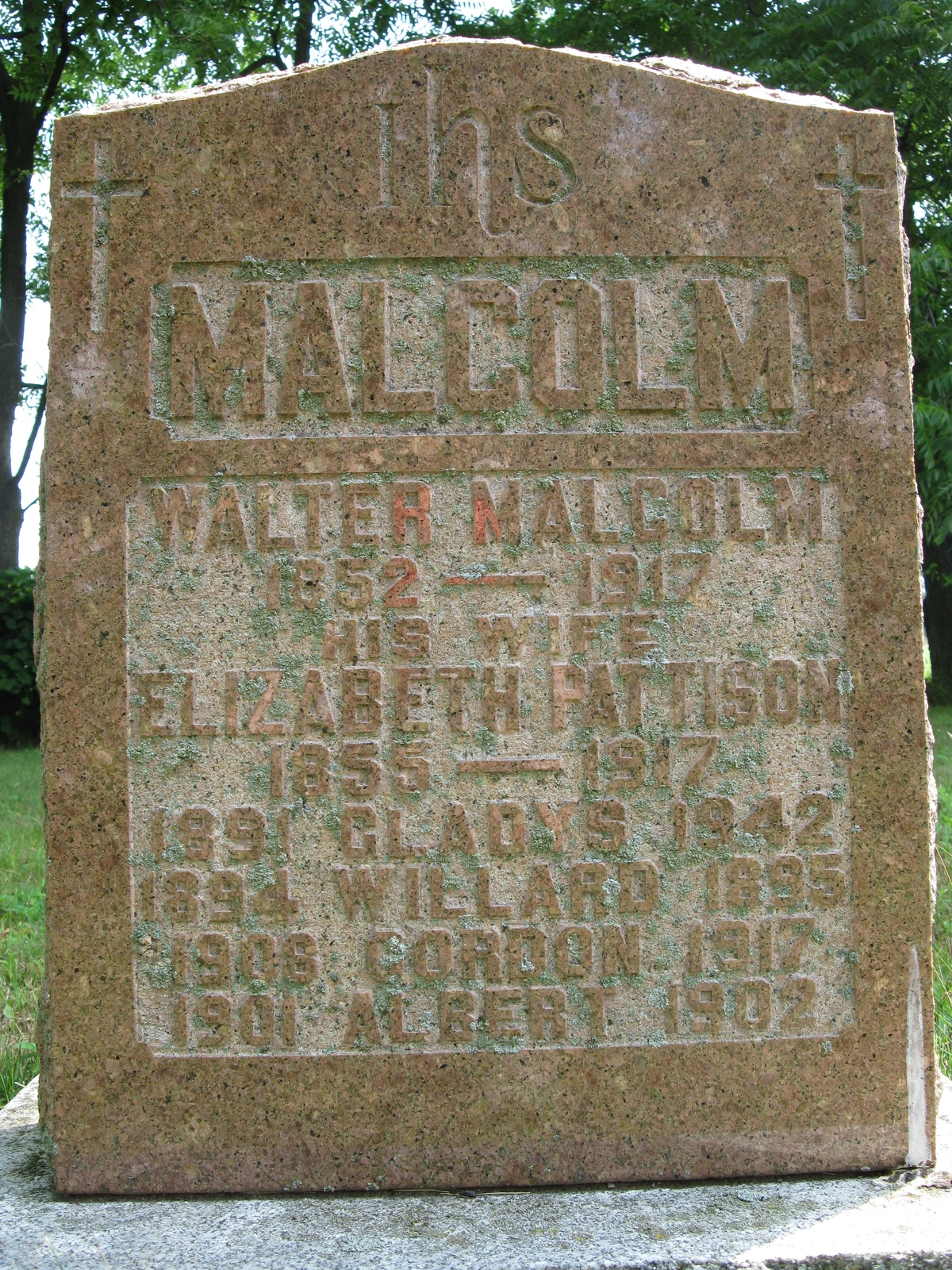 Elizabeth Pattison Malcolm | Our Brant | Fandom