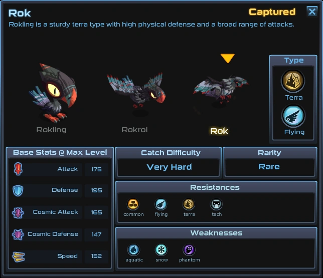 Rok / Rokrol / Rokling | OuternautsGuide Wiki | Fandom