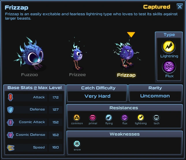 Frizzap / Frizzee / Fuzzoo | OuternautsGuide Wiki | Fandom