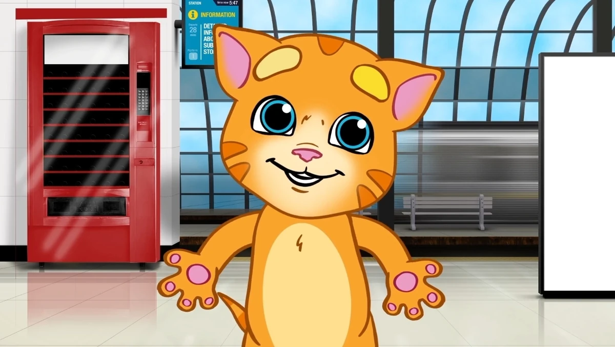 Talking Ginger and the Fabulous Trains | Talking Tom & Friends Wiki ...