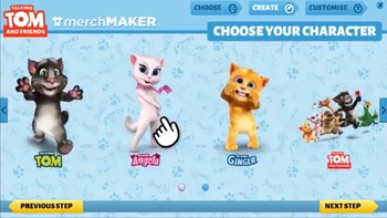 Talking Tom merchMaker | Talking Tom & Friends Wiki | Fandom