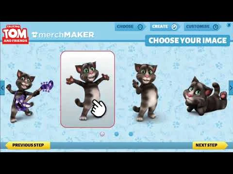 Talking Tom's merchMAKER Tutorial | Talking Tom & Friends Wiki | Fandom