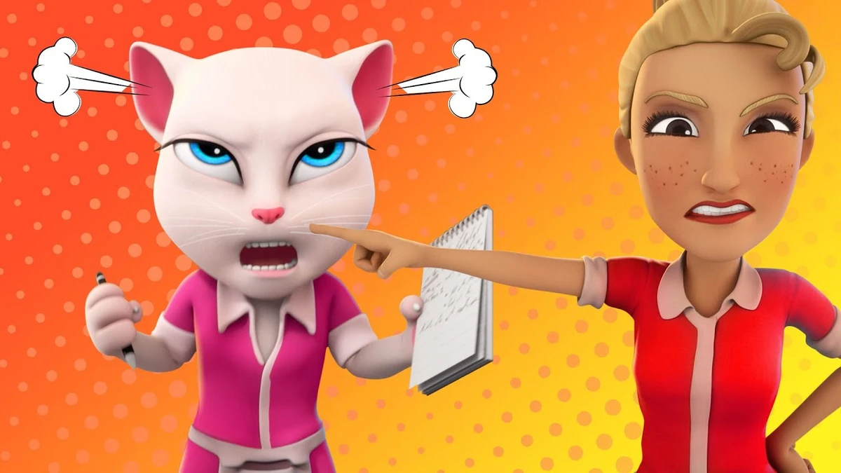 Waitress Angela | Talking Tom & Friends Wiki | Fandom