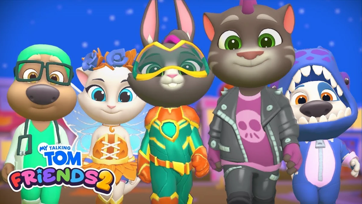 Trick Or Treat! | Talking Tom & Friends Wiki | Fandom