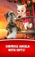 Tom Loves Angela | Talking Tom & Friends Wiki | Fandom