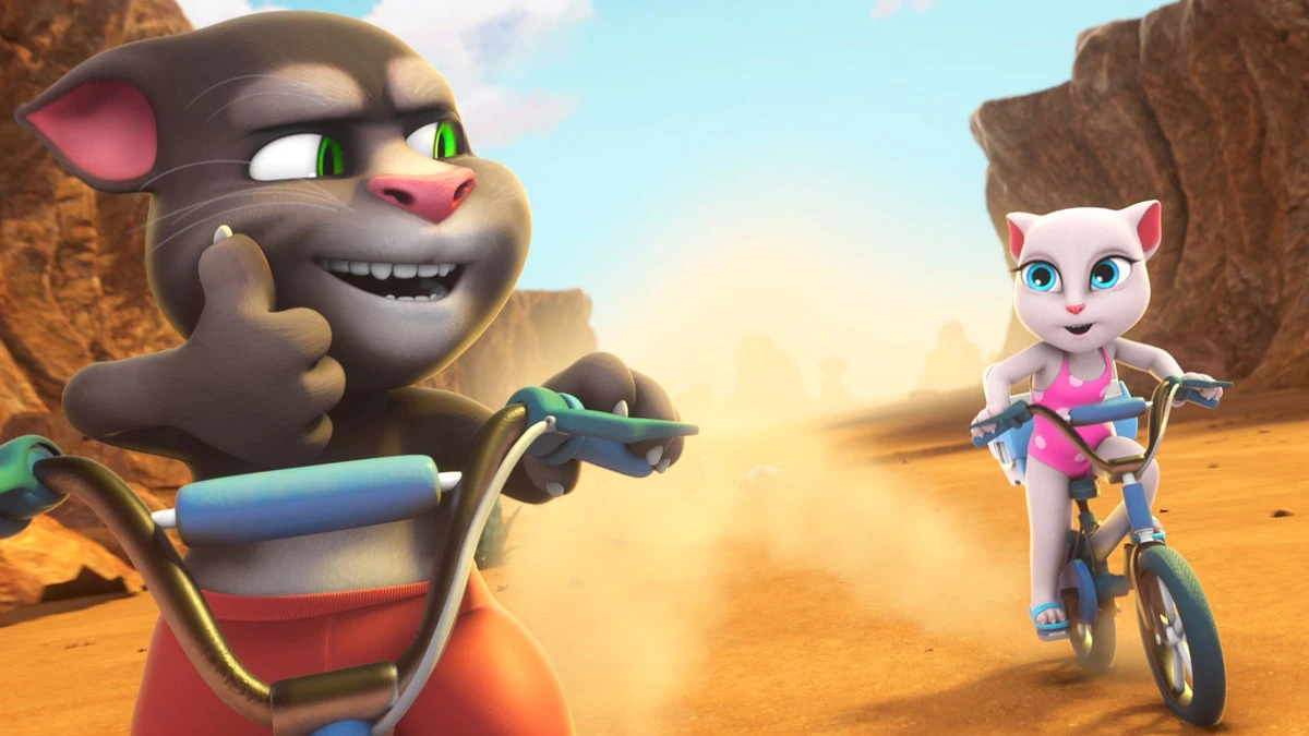 Beach Day in the Desert | Talking Tom & Friends Wiki | Fandom
