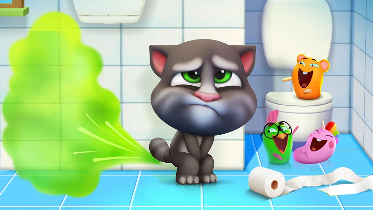 Bathroom Buddy | Talking Tom & Friends Wiki | Fandom