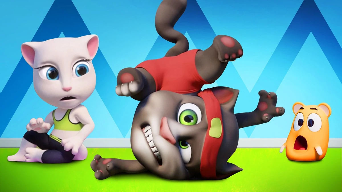 Tom's Yoga Fail | Talking Tom & Friends Wiki | Fandom