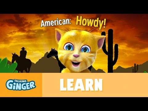 Talking Ginger Says Hello! 2 | Talking Tom & Friends Wiki | Fandom