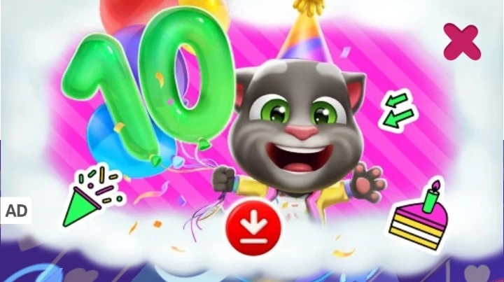 User blog:Misaki2097/Some My Talking Tom 2 Ads/dreams about My Talking Tom's 10th anniversary ...