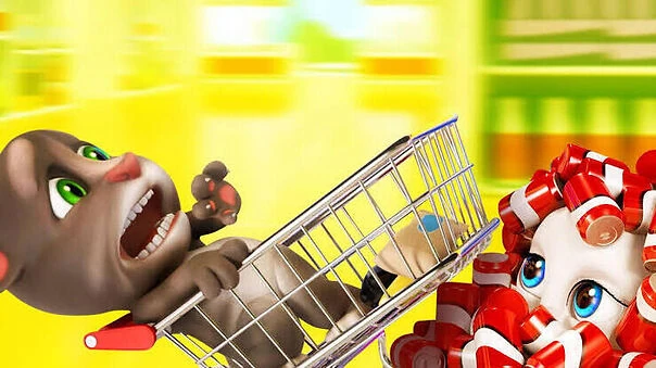 The Last Cereal (Shopping Drift) | Talking Tom & Friends Wiki | Fandom