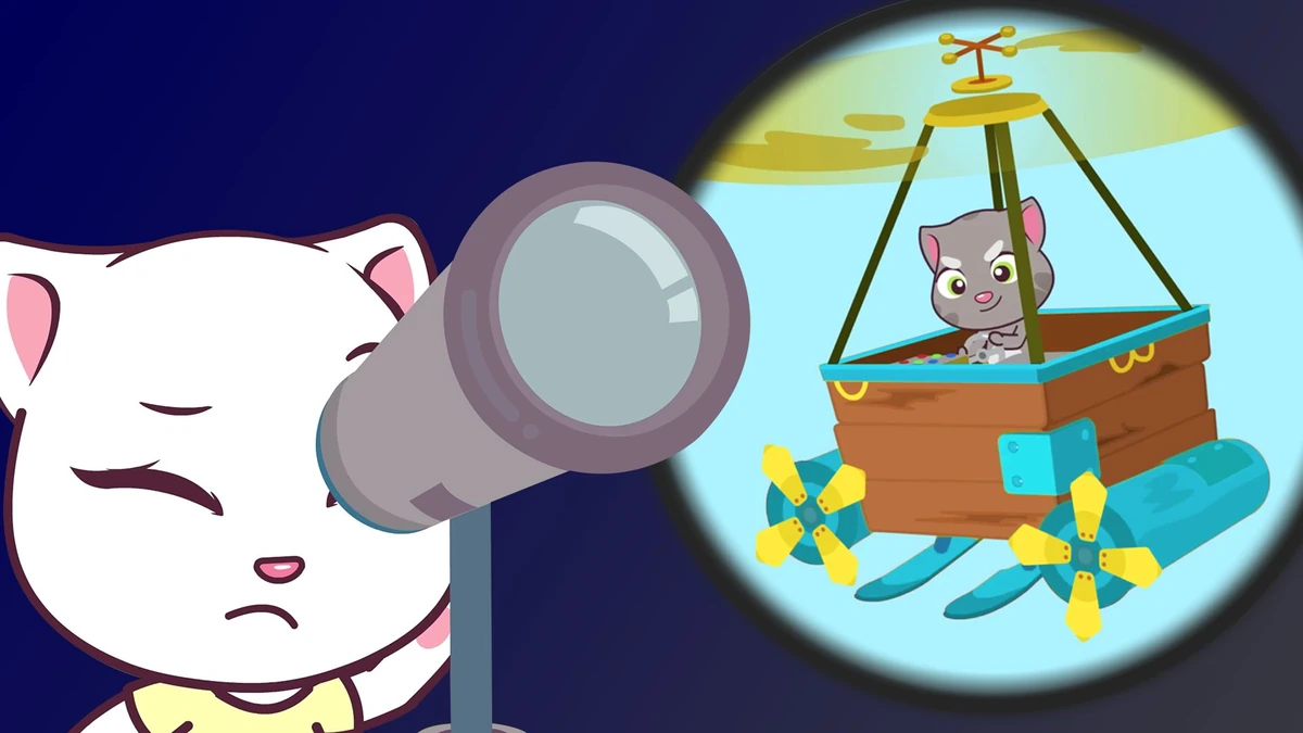 The Flying Machine | Talking Tom & Friends Wiki | Fandom