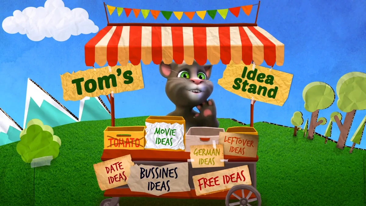 Tom's Idea Stand | Talking Tom & Friends Wiki | Fandom