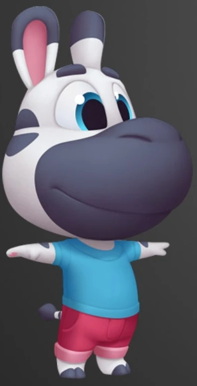 Zebra (Talking Tom Splash Force) | Talking Tom & Friends Wiki | Fandom