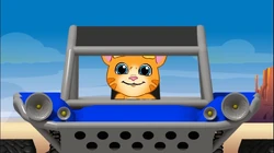 Talking Ginger and the Crazy Vehicles | Talking Tom & Friends Wiki | Fandom