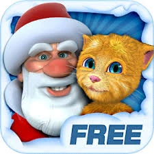 Talking Santa Meets Ginger | Talking Tom & Friends Wiki | Fandom