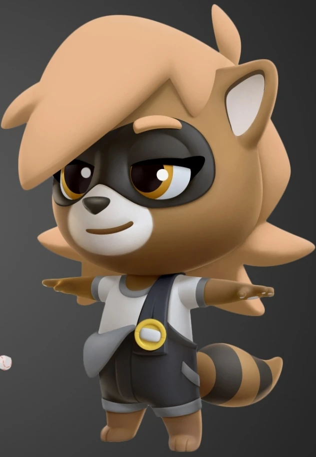 Female Raccoon | Talking Tom & Friends Wiki | Fandom