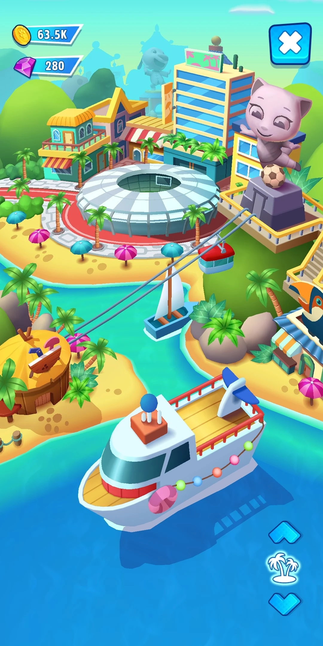 Angela's Beach City | Talking Tom & Friends Wiki | Fandom