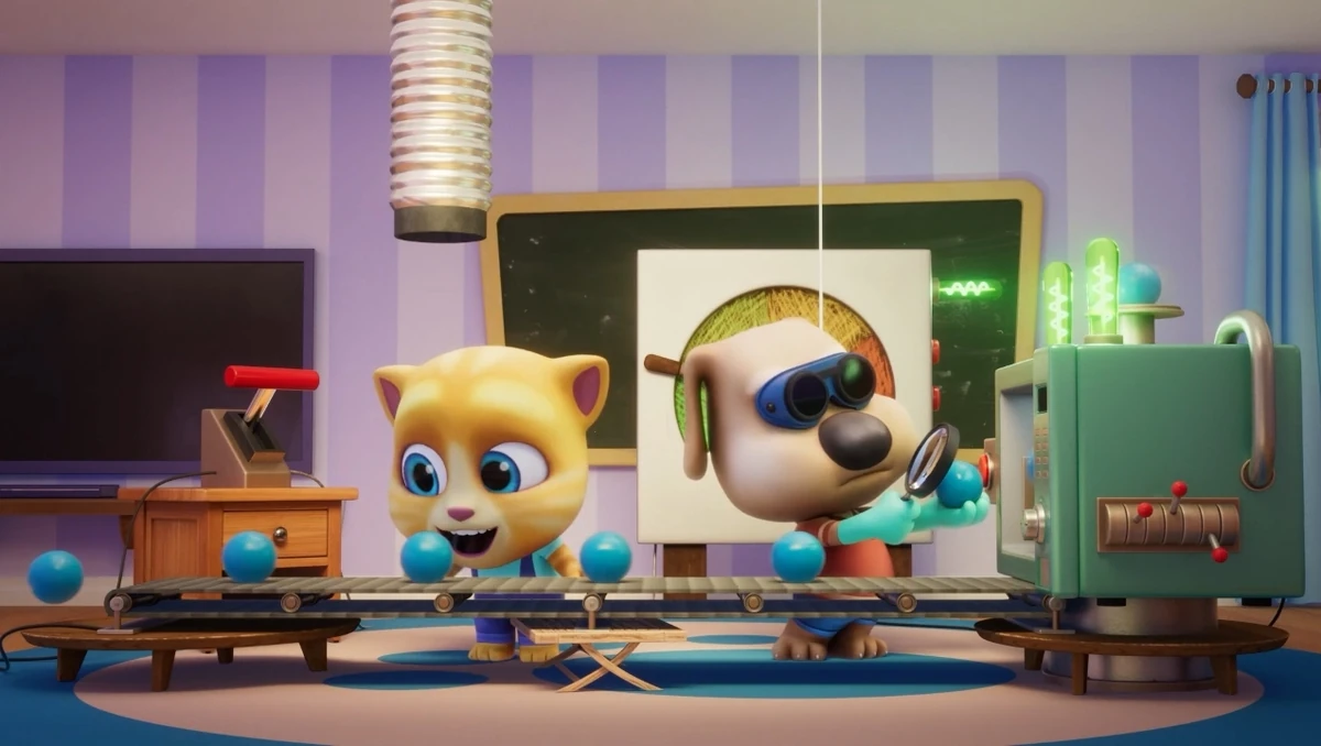 Crazy Ball Machine! | Talking Tom & Friends Wiki | Fandom