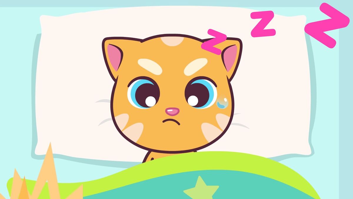 Ginger Wants To Sleep Talking Tom And Friends Wiki Fandom