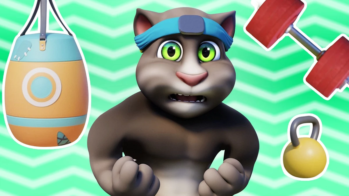 Super Strong | Talking Tom & Friends Wiki | Fandom