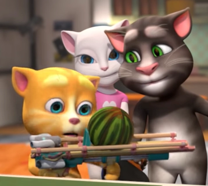Watermelon Launcher | Talking Tom & Friends Wiki | Fandom