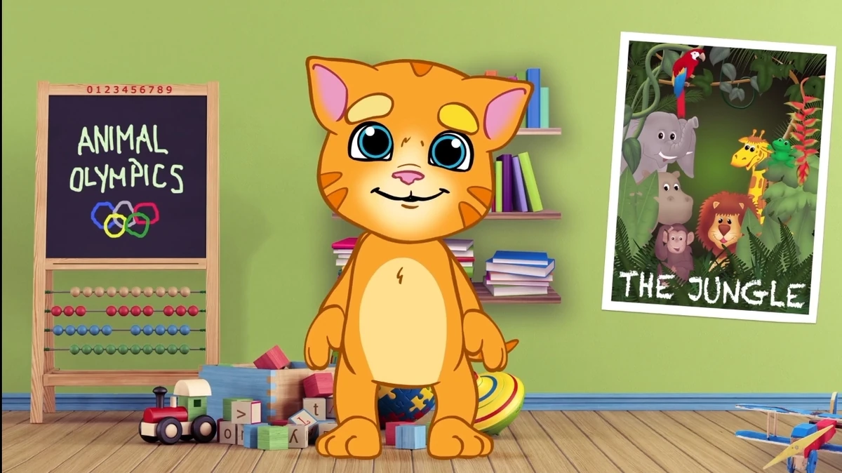 Talking Ginger's Animal Olympics | Talking Tom & Friends Wiki | Fandom