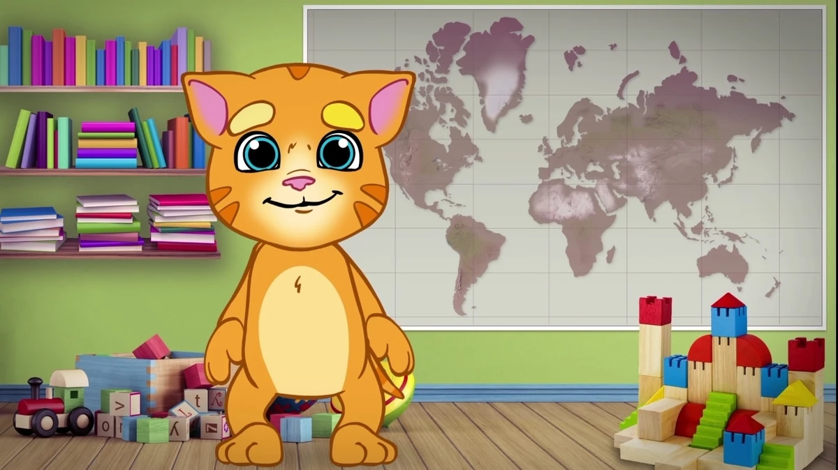 Talking Ginger Explores Castles and Palaces | Talking Tom & Friends ...