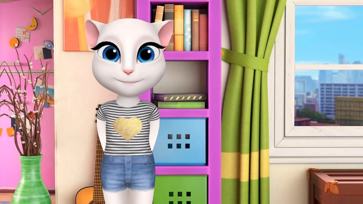 Talking Angela's Cool Tips | Talking Tom & Friends Wiki | Fandom