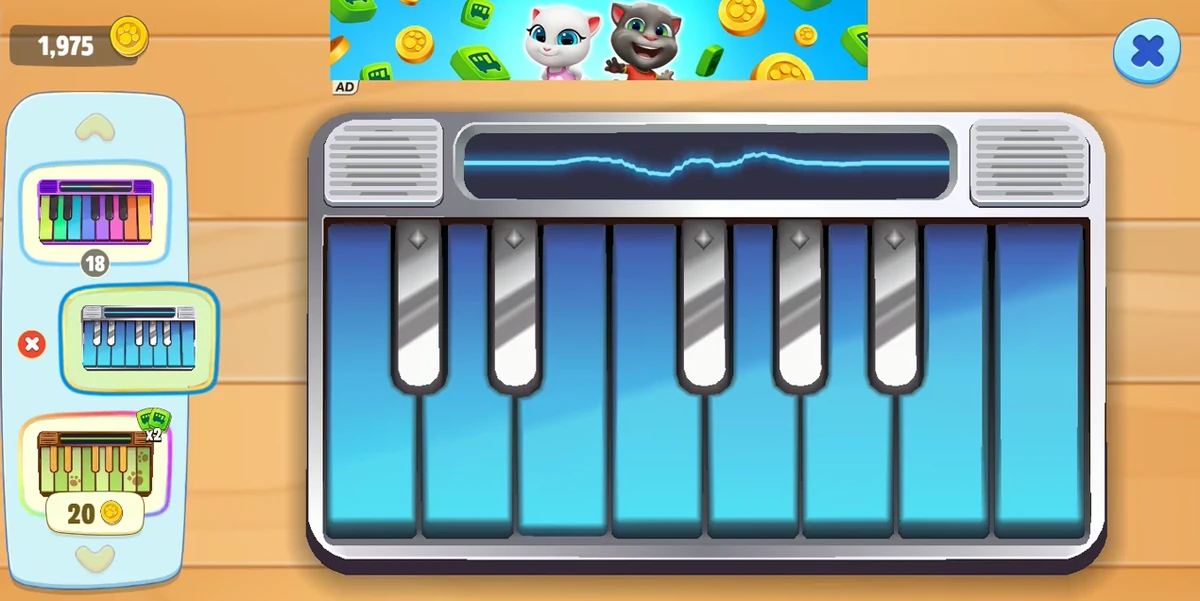 Piano | Talking Tom & Friends Wiki | Fandom