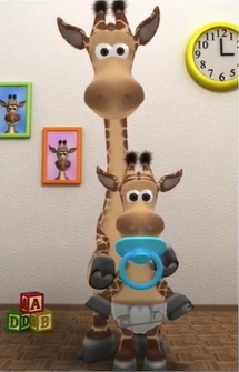 Baby giraffes/Gallery | Talking Tom & Friends Wiki | Fandom