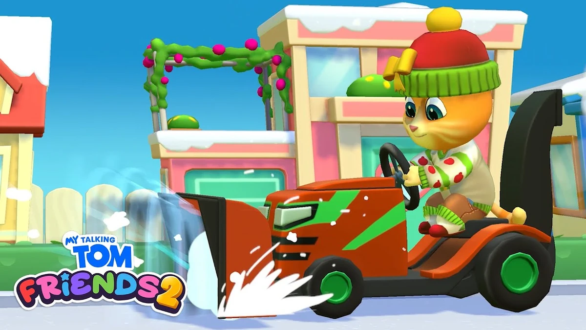 Is Ginger on the Naughty List? | Talking Tom & Friends Wiki | Fandom