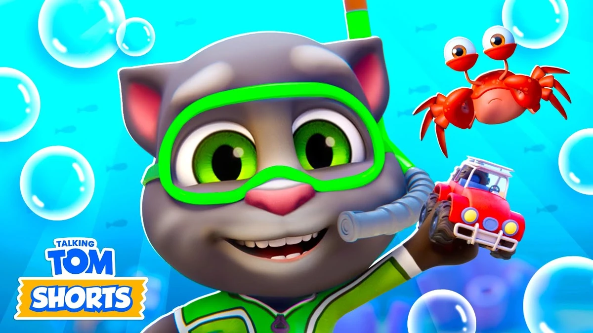 Underwater Car Chase | Talking Tom & Friends Wiki | Fandom