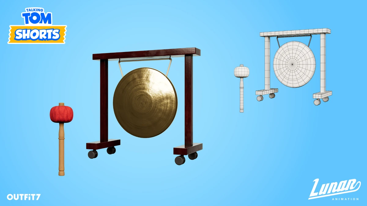 Gong | Talking Tom & Friends Wiki | Fandom