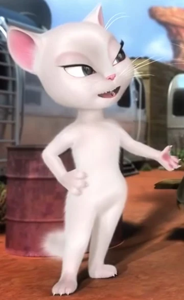 talking angela talking tom and friends coloring pages