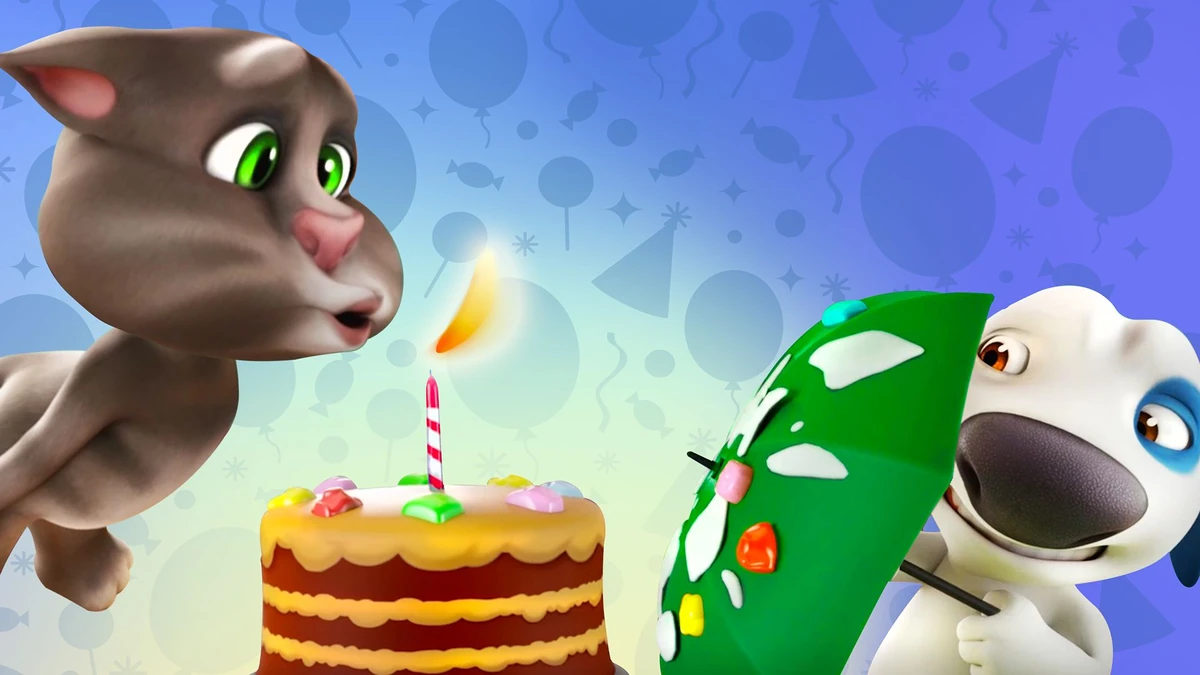 Super Birthday Cake! | Talking Tom & Friends Wiki | Fandom