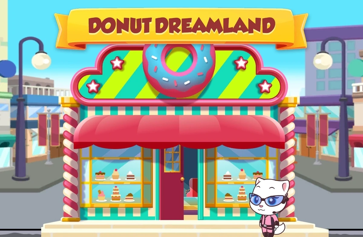 Donut Dreamland | Talking Tom & Friends Wiki | Fandom