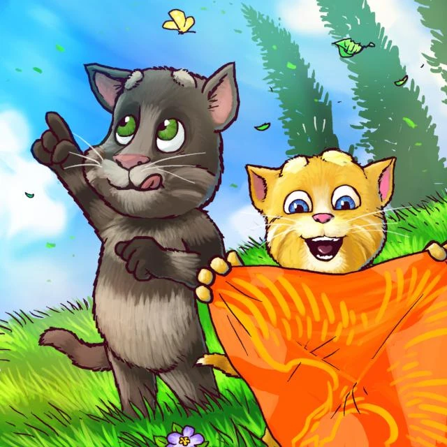 The Bright Orange Kite/Gallery | Talking Tom & Friends Wiki | Fandom