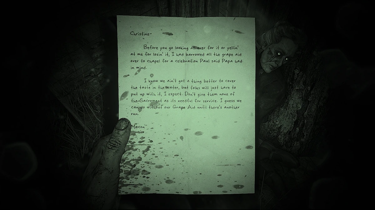 Garden Note | Outlast Wiki | Fandom