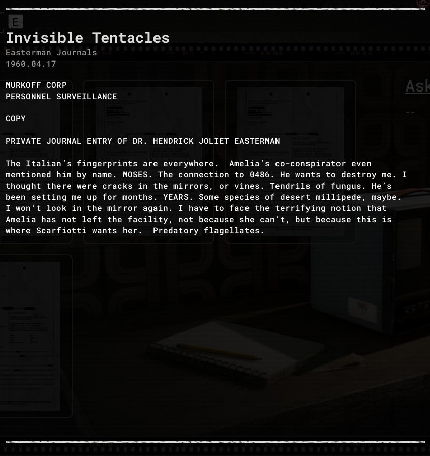 Invisible Tentacles Outlast Wiki Fandom