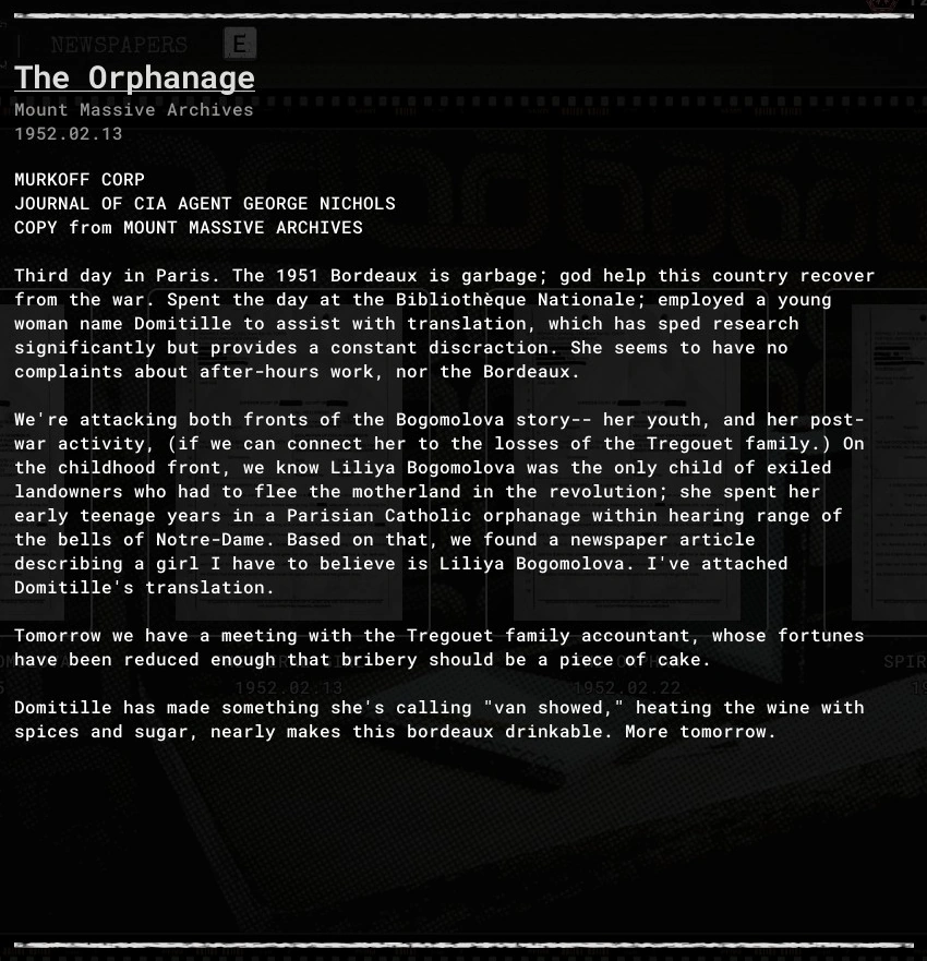 The Orphanage (evidence) | Outlast Wiki | Fandom
