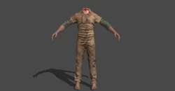 Outlast Waylon Park Character Model