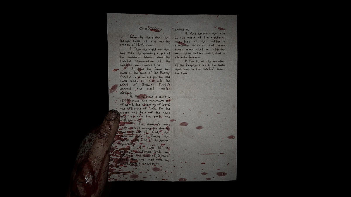 Knoth's Gospel Ch. 13 | Outlast Wiki | Fandom