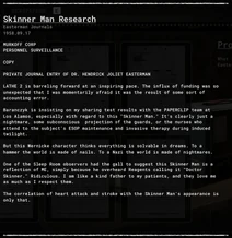 Skinner Man Research | Outlast Wiki | Fandom