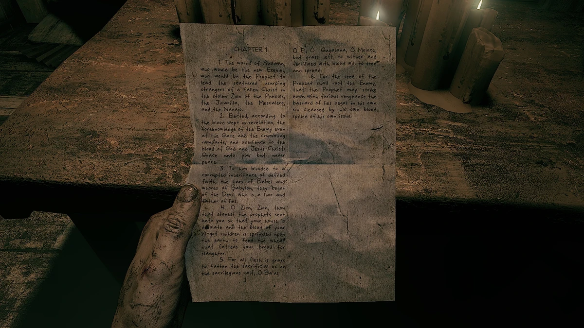 Knoth's Gospel Ch. 1 | Outlast Wiki | Fandom